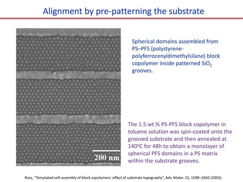 Ppt Block Copolymer Self Assembly Powerpoint Presentation Free