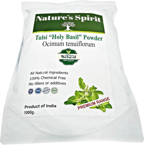 Tulsi “holy Basil” Powder 1 Kilo 1000g Xxl Size Pure Natural Triple Filtered Premium Grade
