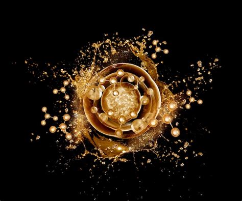 Premium Photo Gold Bubble