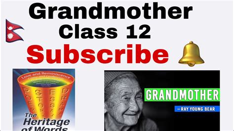 Grandmother Summary And Important Points With Full Explanation The