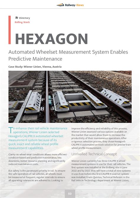 Automated Wheelset Measurement System Enables Predictive Maintenance