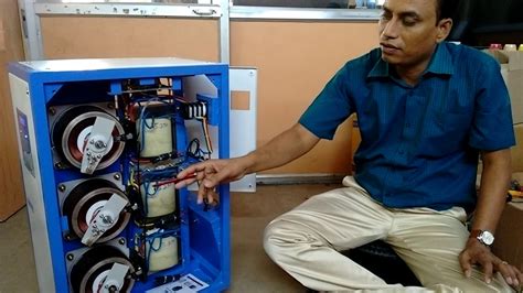 Servo Voltage Stabilizer Circuit Diagram