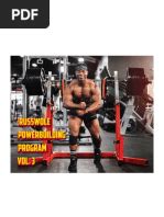 Powerlifting Matrix Training Guide Pdf Weight Training Strength