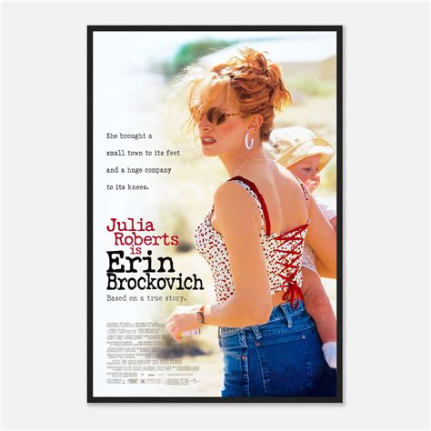 Erin Brockovich Movie Poster Erin Brockovich Classic Vintage Movie