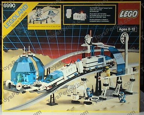 Lego 6990 Monorail Transport System Instructions And Parts List