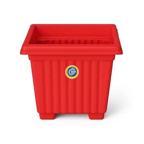 Plastic Square Flower Pot Size 8 Inch At ₹ 50piece In Jalpaiguri