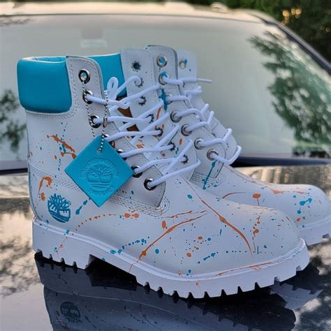 Custom Timberland Etsy