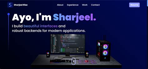Github Sharjeel Riazportfolio A Dynamic Portfolio Showcasing My Work And Achievements