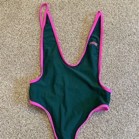 Chooks La Boutine La One Piece Bathing Suit Retro Depop