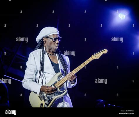 The American Disco Band Chic Featuring Nile Rodgers Pictured Perform