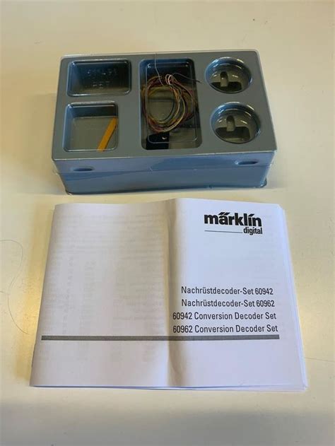 Nachrüstdecoder Set 60942 Märklin Neu Und Originalverpackt In