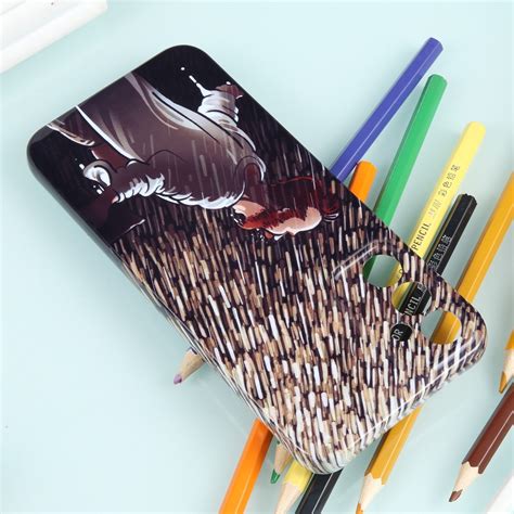 For Samsung Galaxy A14 5g Precise Hole Oil Painting Pattern Pc Phone