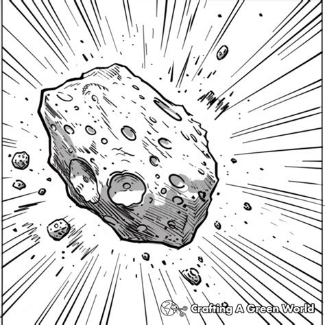 Asteroid Coloring Pages Free And Printable