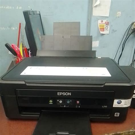 Jual Printer Epson L 210 Second Bergaransi Shopee Indonesia