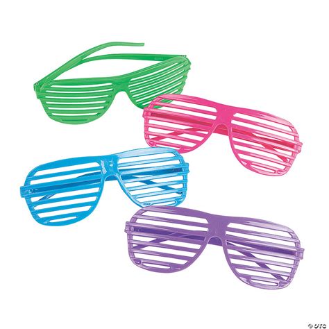 Plastic Shutter Shading Glasses
