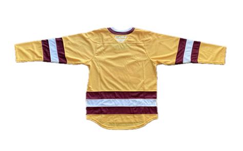 Asu Hockey Ccm Gold Jersey Devils Hockey Shop