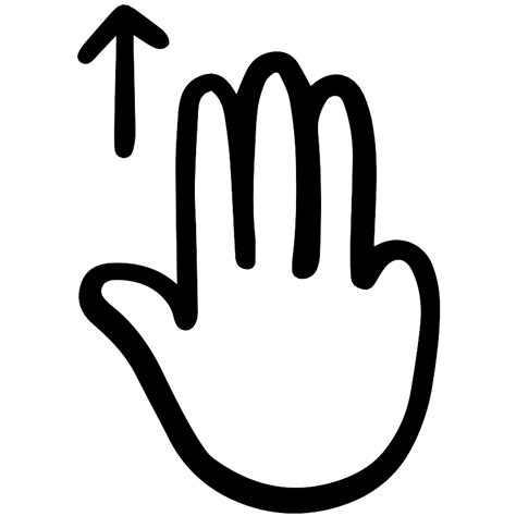 download scroll gesture icon