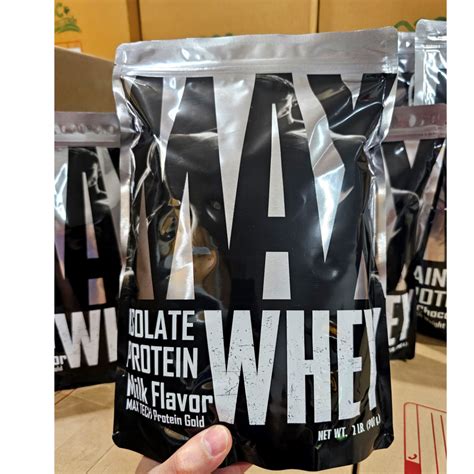 Maxtech Isolate Protein รส นม Milk Flavor ลดไขมัน เพิ่มกล้ามเนื้อ V22