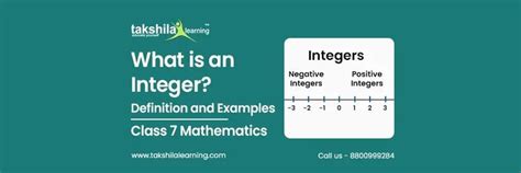 What Is An Integer Definition And Examples Class 7 Maths Chapter 1