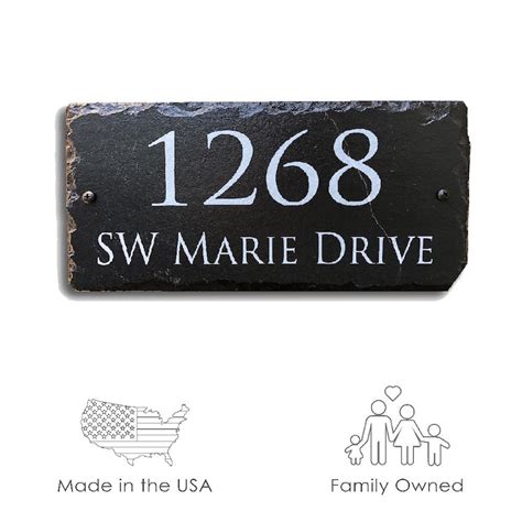 Personalized Home Address Plaques Etsy