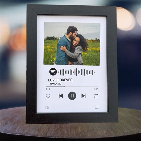 Spotify Couple Picture Frame At Louise Mcmakin Blog