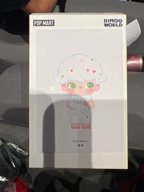 Popmart Dimoo World Snowball And Snowy Owl Hobbies And Toys Toys