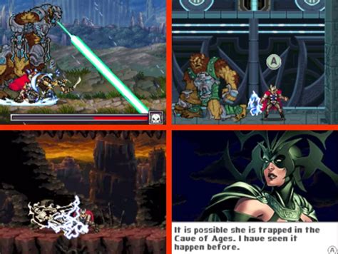 Thor God Of Thunder Nintendo Ds Review Celjaded