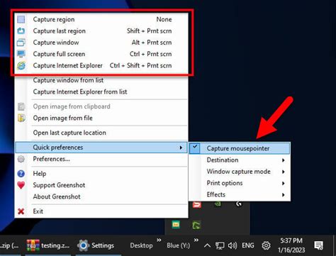 How To Take A Screenshot Showing Cursor On Windows