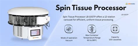 Spin Tissue Processor Lb 10stp Laboratory Tissue Processor