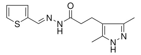 3 35 Dimethyl 1h Pyrazol 4 Yl Propionic Acid Thiophen 2 Ylmethylene Hydrazide Aldrichcpr