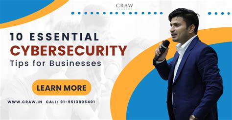 10 Essential Cybersecurity Tips For Businesses