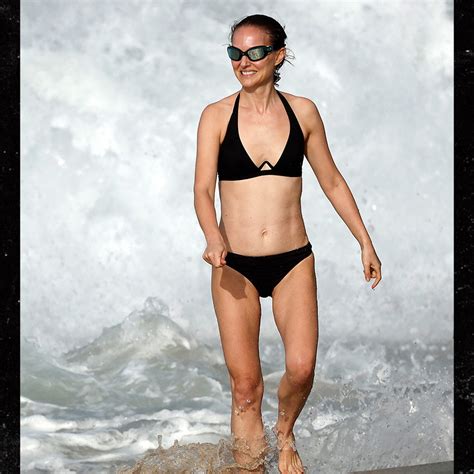 Natalie Portman Metal Bikini