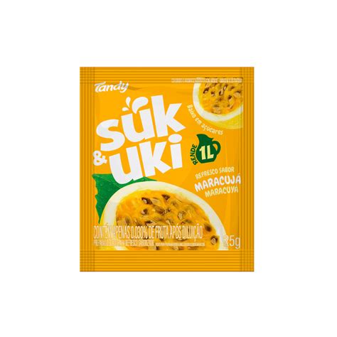 Bebidas Refresco Sukanduki Maracujá 25g Docile Refresco Sukanduki