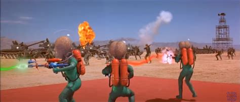 Is There Any Significance To Red Or Green Rays In Mars Attacks Science Fiction And Fantasy
