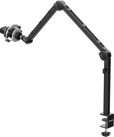 Ulanzi Ls24 Mic Boom Arm Aluminum Microphone Arm Desk Mount For Podcast Streaming Gaming Radio