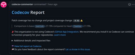Install Codecov GitHub App Integration For Skupper Router Repo Issue Skupperproject