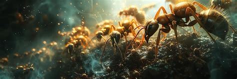 Premium Photo Exploration Of Submerged Digital World Dolichoderus