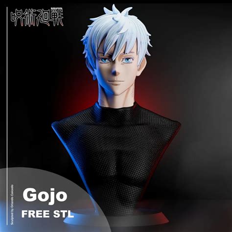 Gojo Bust Free High Quality Models