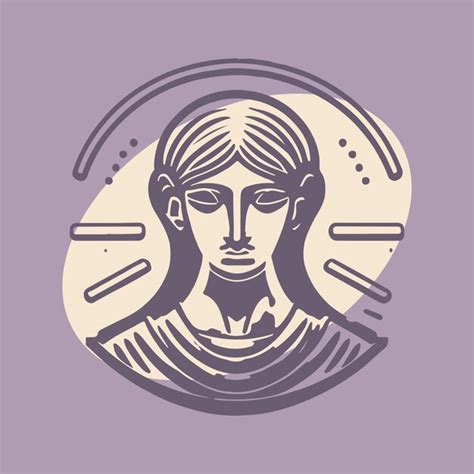 Premium Vector Statue Vector Illustration