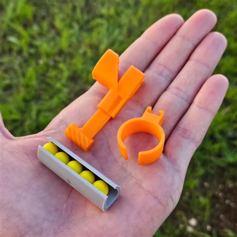 5 15 Shot Mini Finger Blaster By Tlpod Makerworld Download Free 3d Models