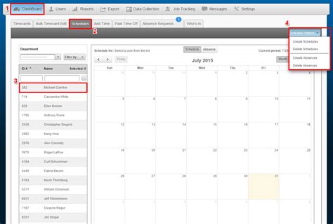 Deleting Schedules Easyclocking Help Guide Deleting Schedules Easyclocking Help Guide