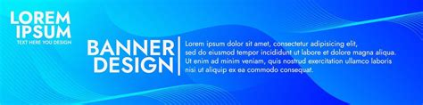 Abstract Blue Fluid Wave Banner Template 14485592 Vector Art At Vecteezy