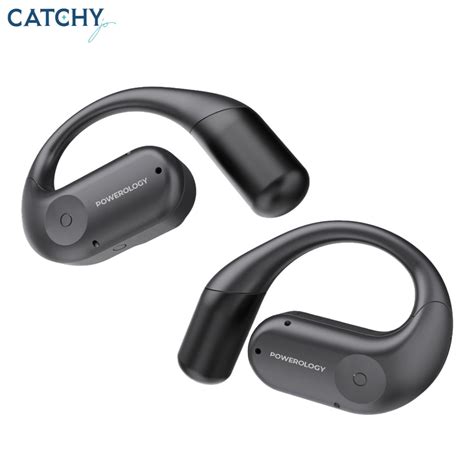 Powerology Air Conduction Earbuds With Display 60mah
