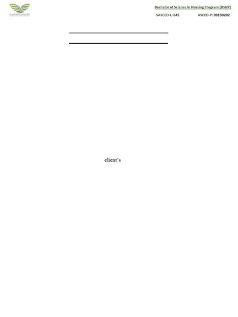 Clinical Logbook Pdf Nursing Wound