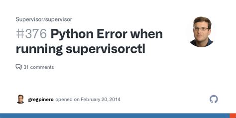 Python Error When Running Supervisorctl · Issue 376 · Supervisor