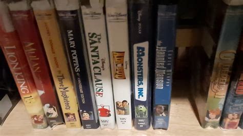 My Walt Disney Home Entertainment Vhs Collection Part 2 Youtube