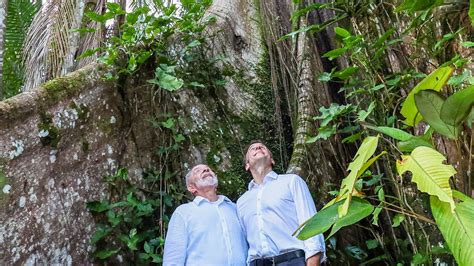 Presidente Luiz Inácio Lula Da Silva E O Presidente Emmanuel Macron