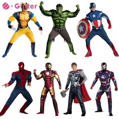 Marvel Cinematic For Adult Men Super Hero Iron Man Hulk Batman