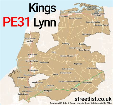 Pe31 Postcode District Local Information For Heacham And Nearby Areas
