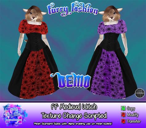 Second Life Marketplace ~ff~ Medieval Witch Demo
